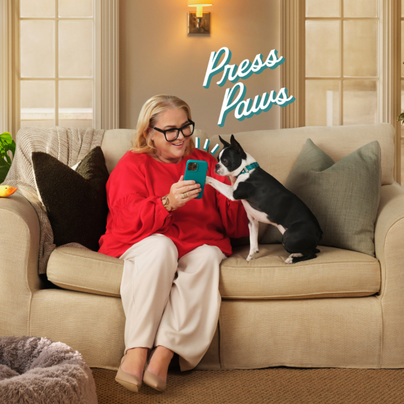 Launching our first major brand campaign, 'Press Paws'
