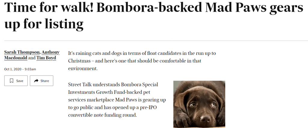 Mad Paws Press and Media Appearances | Mad Paws