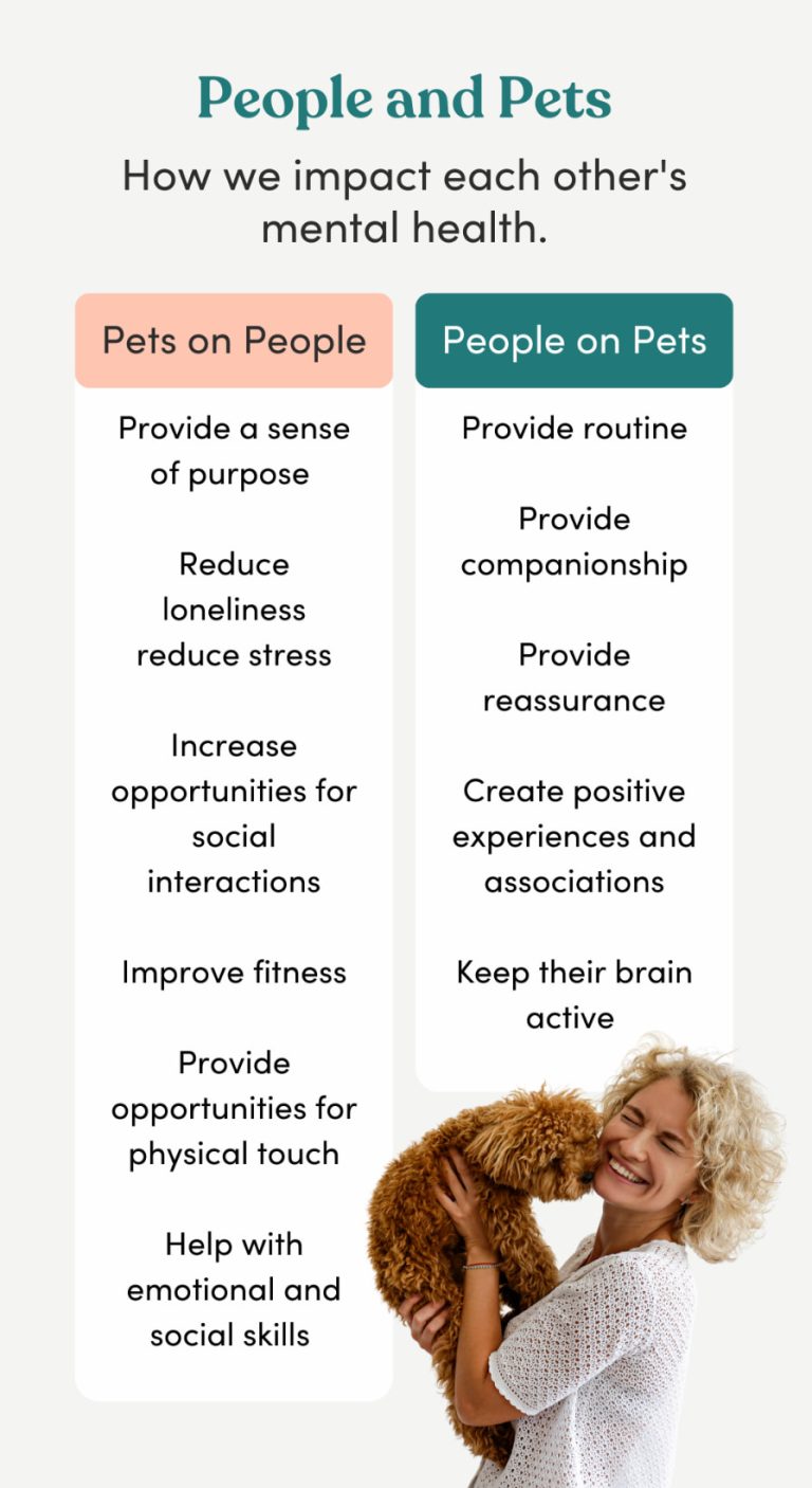 People and pets: How they impact each other's mental health